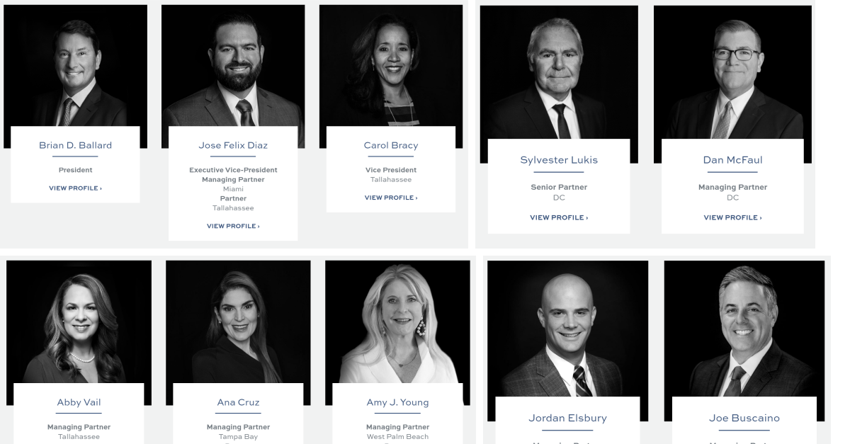 Ballard Partners Team - Meet Our Dedicated Professionals